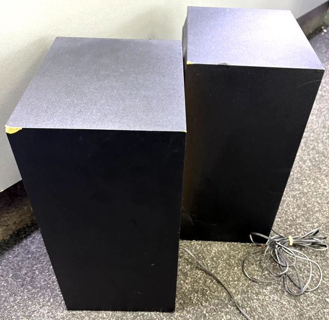 PHILIPS LSB272 SPEAKERS Pair Stereo Hi Fi Bookshelf Audio Speakers ...