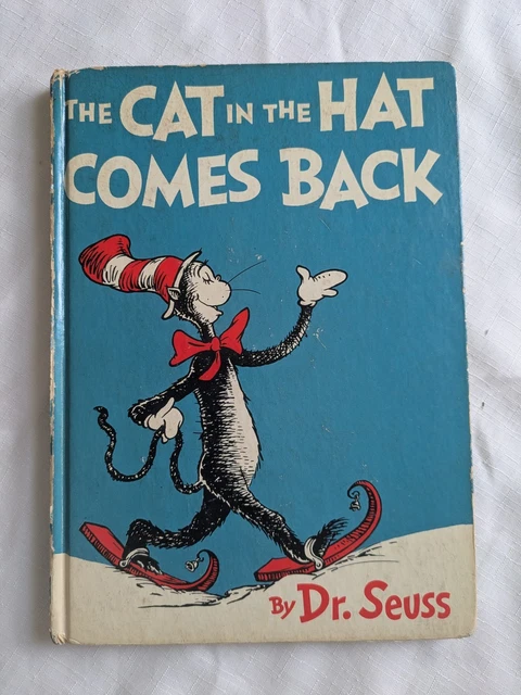 THE CAT IN The Hat Comes Back - Dr. Seuss 1958 First Edition, Education ...