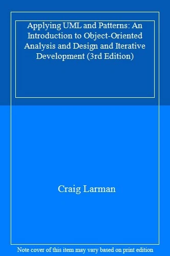 Applying Uml And Patterns An Introduction To Object Oriented A 9788178085494 66 41 Picclick