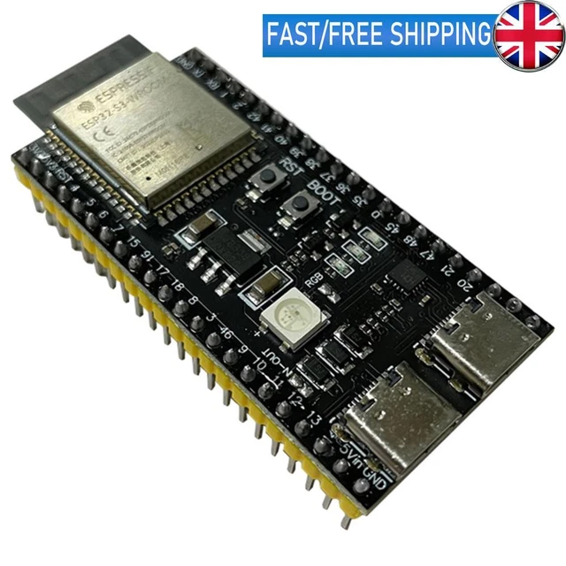 ESP32/ ESP32-S3/ESP32-C3 DEVELOPMENT Board N16R8 N8R2 ESP32C3 ESP32-C3-DevKitM-1 £10.99 ...