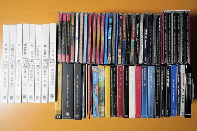 COFFRET ALBUMS REMASTERISÉS King Crimson Cd Collection rock progressif ...