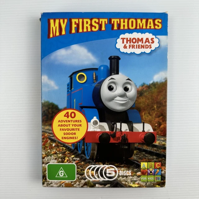MY FIRST THOMAS DVD Set Thomas & Friends 40 Episodes Sleeve $22.95 ...