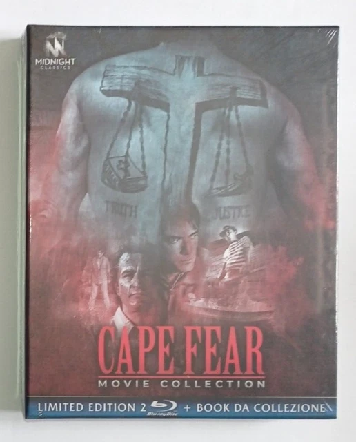 BLU RAY CAPE Fear Movie Collection Limited Edition 2 Dischi + Book Da ...