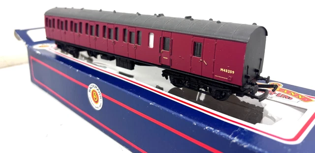 BACHMANN 34-625 57FT. MK1 2nd Class Suburban Brake Coach M43259 OO ...