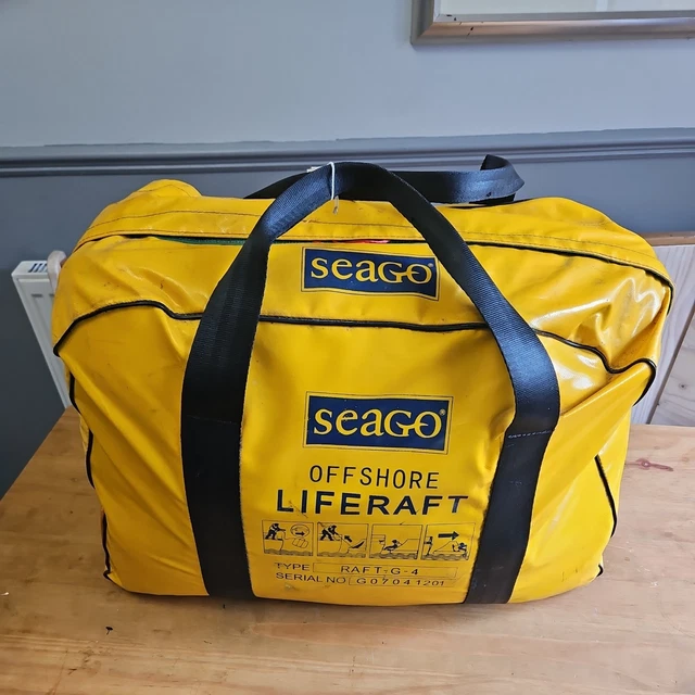 SEAGO OFFSHORE LIFERAFT - inflatable life boat - RAFT-G-4 £151.51 ...