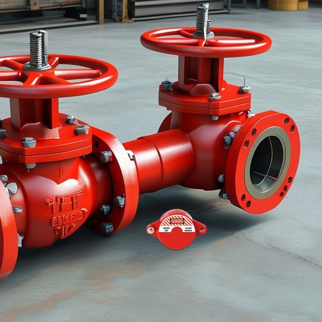 PROPANE TANK LOCK Gate Valve Lockout Water Device Gas Outdoor $21.87 ...