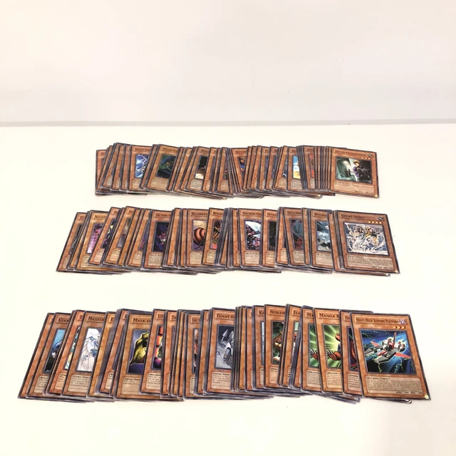 SET OF 191 Yugioh Tcg Assorted Effect Cards Rare Common Unlimited 1St ...