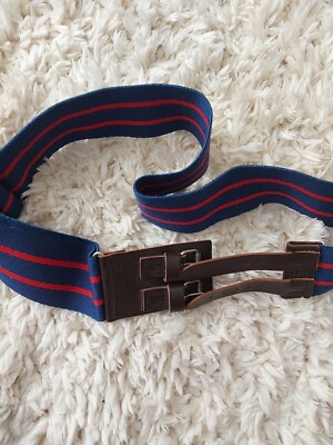 BRITISH ARMY MPGS stable belt with Adjutant General's buckle - L TO ...