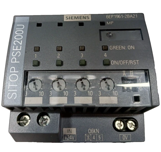 SIEMENS SITOP PSE200U Selektivitätsmodul 6EP1961-2BA21 10A EUR 47,00 ...