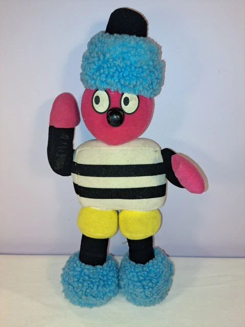 VINTAGE 1990S BERTIE Bassett Liquorice Allsorts 13" Soft Plush Toy ...