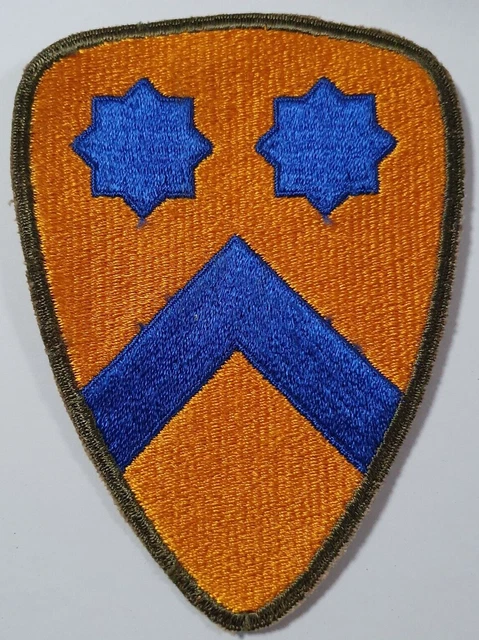 WW2 US ARMY 2nd Cavalry Division cloth Patch Badge. United States Army ...