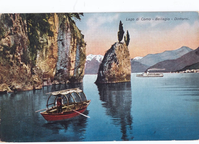 CARTOLINA LOMBARDIA COMO Bellagio Lago Di Como Dintorni Vg Primi Del ...