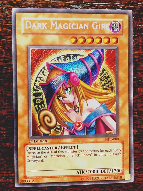 2003 YU-GI-OH! DARK Magician Girl ""1. Auflage"" MFC-000 Magician Force; Neuwertig EUR 372,73 ...