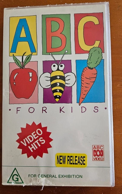ABC FOR KIDS VHS Video Tape $5.00 - PicClick AU