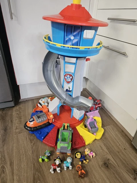 PAW PATROL MIGHTY Pups Lookout Tower, Vehicles & Figures £115.00 ...