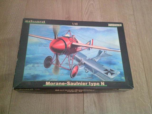 L266 EDUARD MODEL Kit 8091 - Morane Saulnier type N - 1/48 £15.00 ...