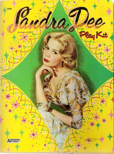 VINTAGE UNCUT 1960 Sandra Dee Paper Dolls~#1 Reproduction~Rare One Doll ...