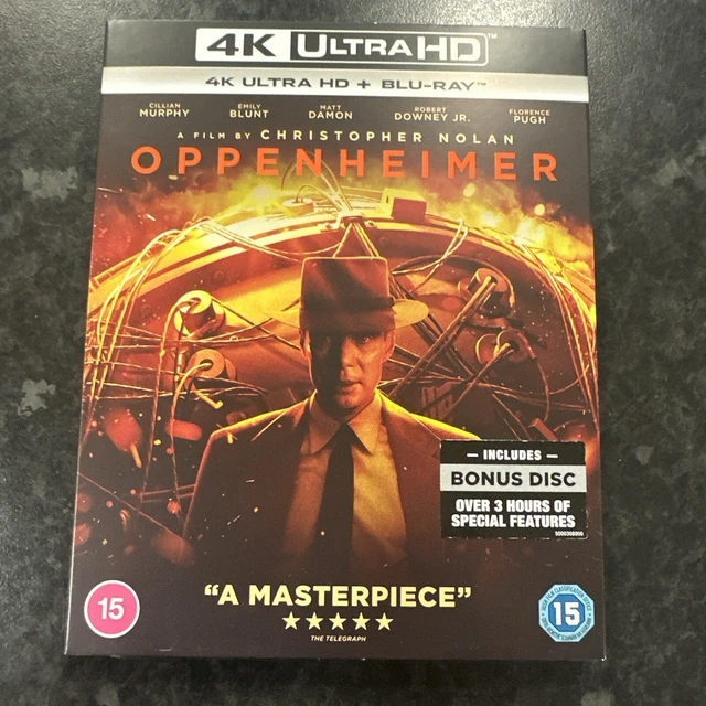 OPPENHEIMER [15] 4K UHD **NEW & SEALED** EUR 27,97 - PicClick IT