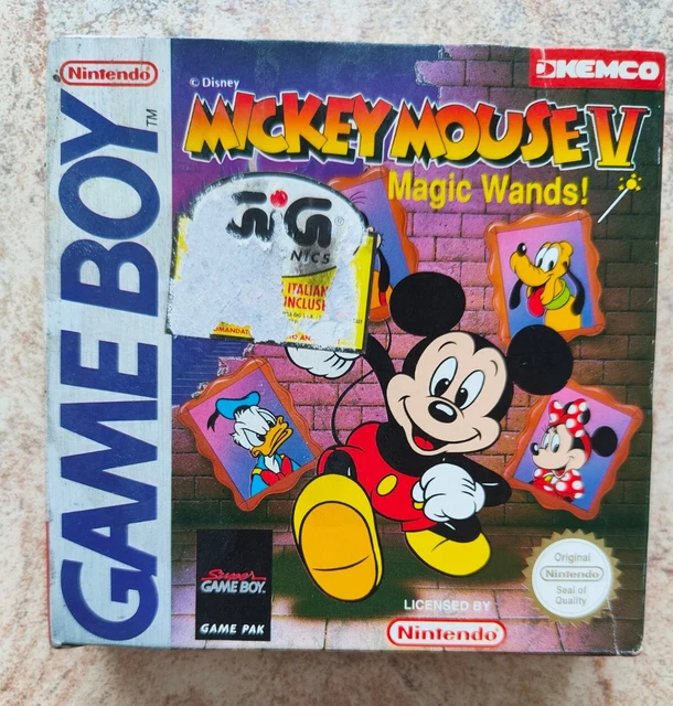 NINTENDO GAME BOY - Mickey Mouse V Magic Wands - Gameboy ENG ITA Disney ...