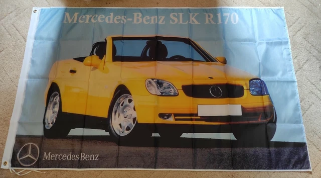 DRAPEAU FLAG BANNIÈRE, Mercedes-Benz SLK R170, neuf EUR 25,00 - PicClick FR