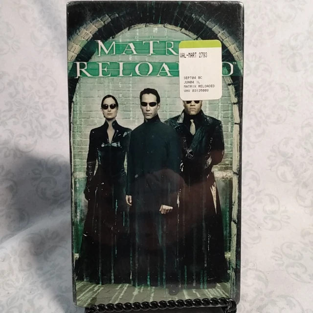 MATRIX RELOADED (VHS, 2003) Factory Sealed £9.70 - PicClick UK