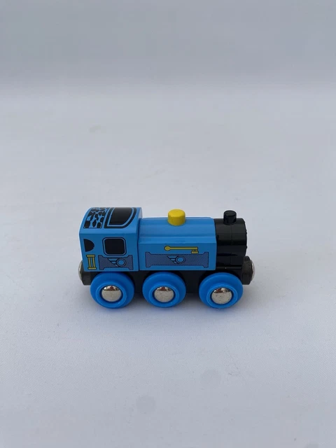 BRIO BLUE TRAIN for Wooden Train Set £15.99 - PicClick UK