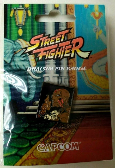 PIN'S COLLECTOR STREET Fighter pin's badge DHALSIM CAPCOM neuf 2,4 x 2 ...