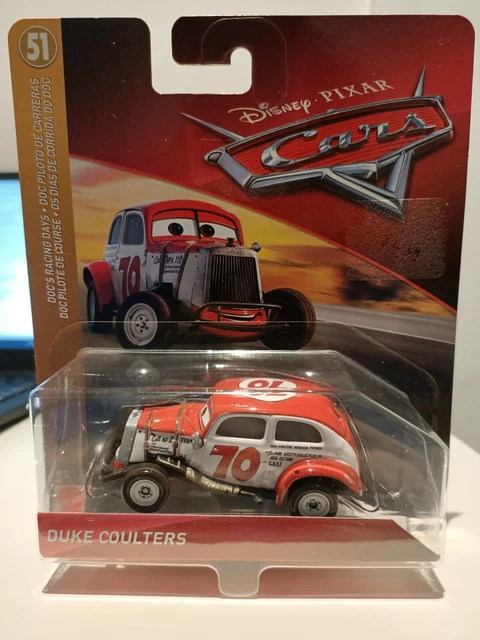 DISNEY PIXAR CARS - Duke Coulters No:70 Classic Racer Original Official ...