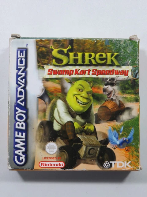 SHREK SWAMP KART Speedway Nintendo Gameboy Advance (Gba) Eur (Complete ...