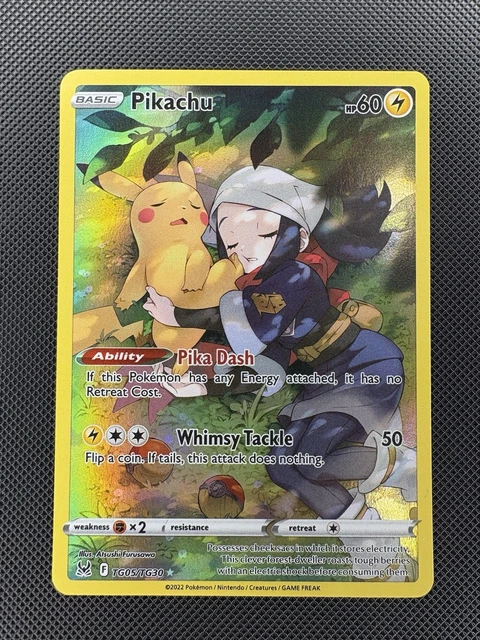 PIKACHU TG05/TG30 LOST Origin Trainer Gallery NM Pokémon Card $42.00 ...