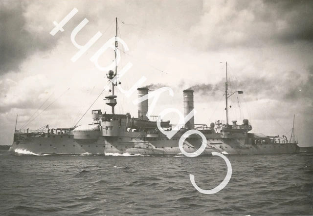 FOTO WK1 - SMS Marine Küsten Panzer Schiff Siegfried X69 EUR 34,90 ...