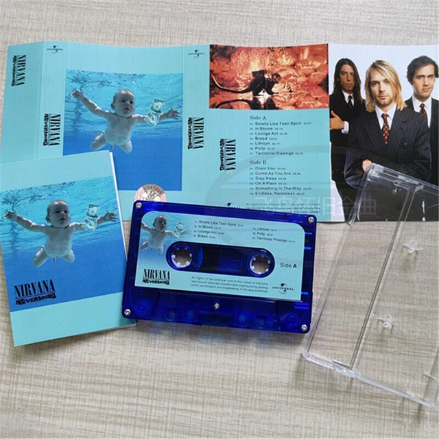 NIRVANA NEVERMIND ALBUM Cassette Tape Box Set Songs Cassettes Tapes New ...