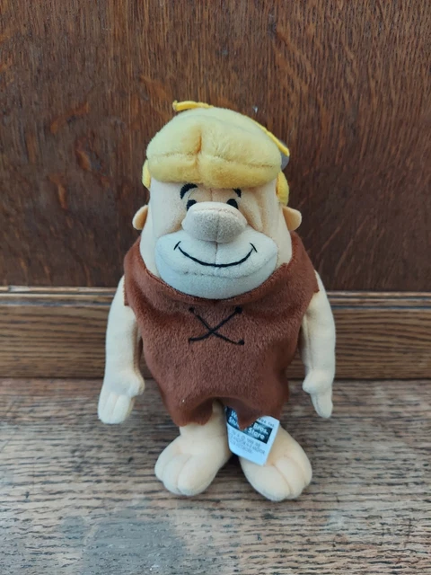 WARNER BROTHERS STORE Flintstones Barney Rubble Beanie Plush 1999 ...