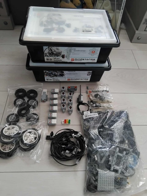 LEGO MINDSTORMS EDUCATION Ev3 core set 45544 and expansion set 45560 ...