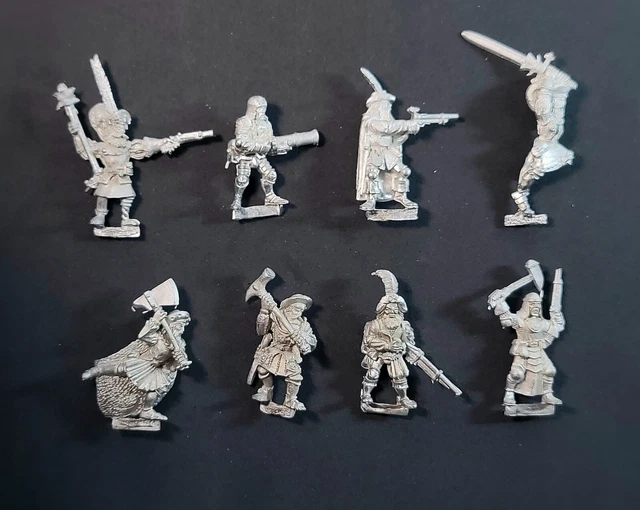 WARHAMMER FANTASY MORDHEIM Ostlanders (Set Of 8) Metal Citadel ...