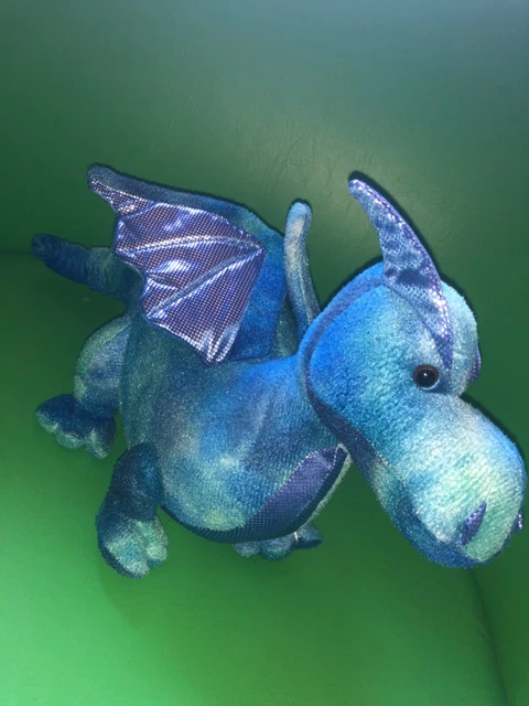 Ringling Bros Barnum And Bailey Blue Dragon Plush Toy 1399 Picclick