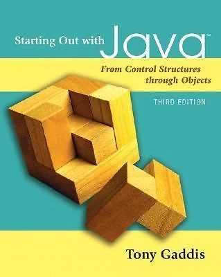 STARTING OUT WITH Java: From Control Structures... VERY GOOD (WITHCD ...