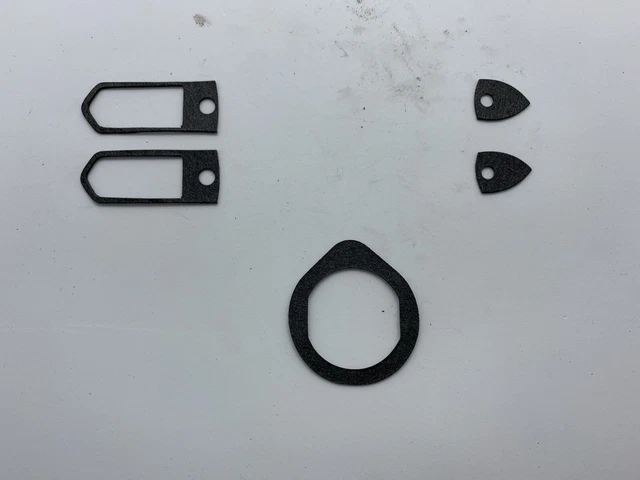 MGB MGC ROADSTER Door Handles Boot Lock Gaskets kit NOS AHH6180 14G2791 ...