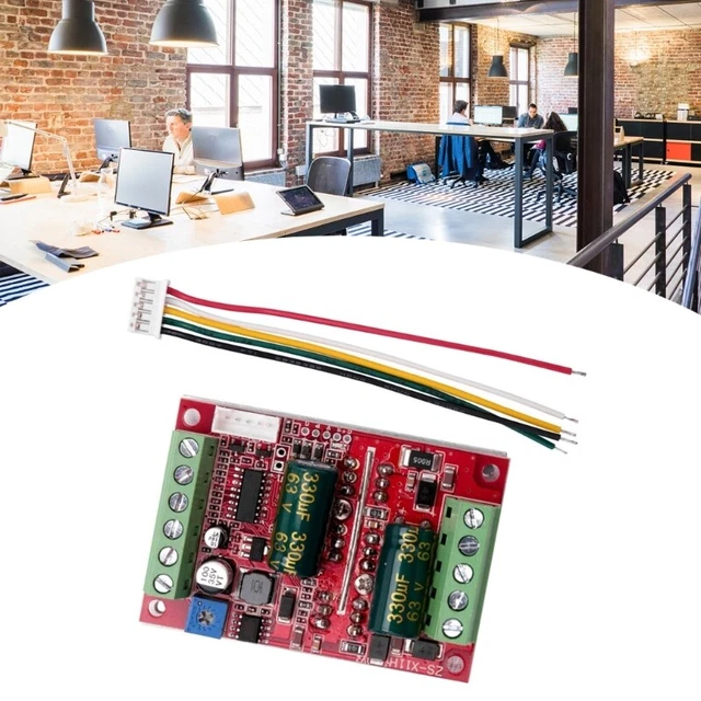 DC6-60V 400W BRUSHLESS Hall Motor Driver BLDC 3 Phase Brushless Motor ...