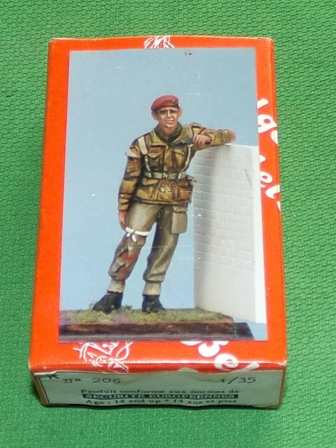 BELGO MODELS WOUNDED British Para Officier WW2 échelle 1/35 kit ...