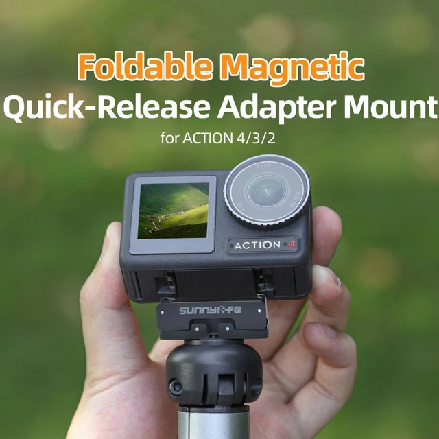 MAGNETIC MOUNT EXTENSION Base Adapter for DJI OSMO Action 2/3/4 Action ...
