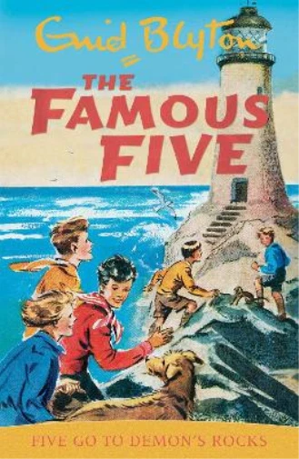 ENID BLYTON FAMOUS Five: Five Go To Demon's Rocks (Paperback) Famous ...