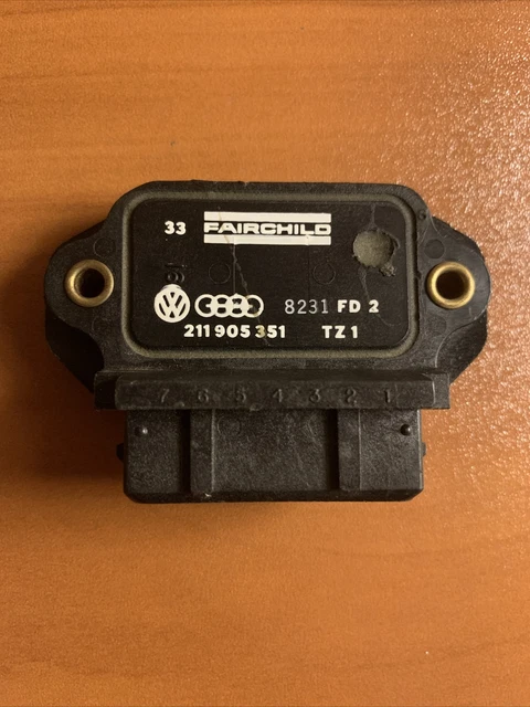 NOS GENUINE FAIRCHILD Ignition Amplifier Module 211 905 351 Porsche/VW ...