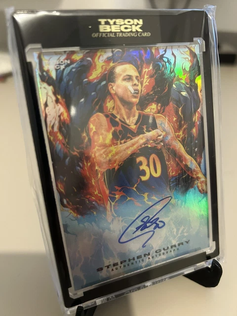 TYSON BECK X Steph Curry Greatness Auto /20 Rainbow Foil EUR 3.339,36 ...