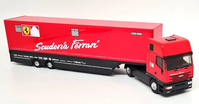 LOUIS SURBER 1/43 Iveco Scuderia Ferrari GP F1 Team Transporter Model ...