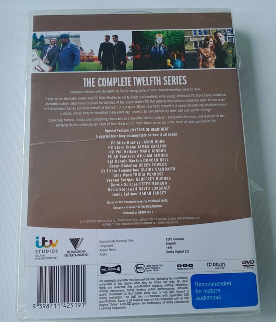 HEARTBEAT: THE COMPLETE Series 12 [DVD] Region 4 NEW AND SEALED $59.97 ...