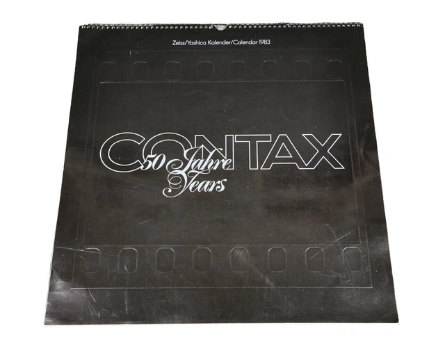 ZEISS YASHICA KALENDER 1983 Vintage 50 Jahre Contax Calendar ...