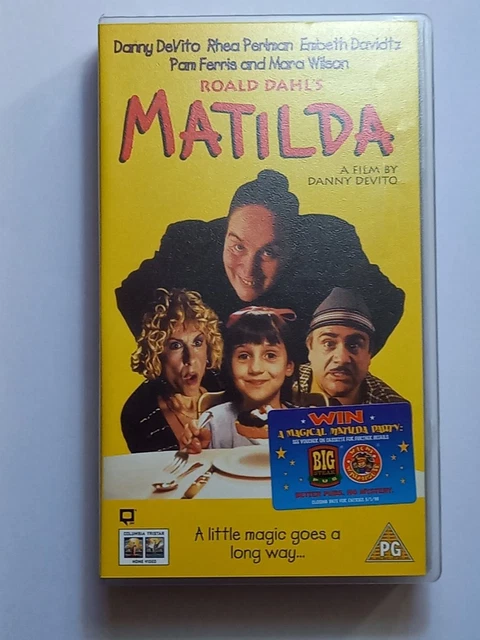 ROALD DAHL'S MATILDA Video VHS - Danny DeVito Film version £0.99 ...