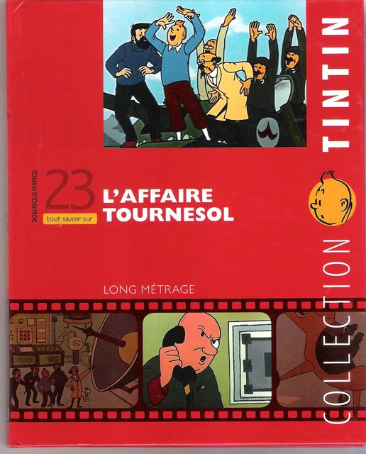 BD TINTIN TOUT SAVOIR No 23 TINTIN L'AFFAIRE TOURNESOL-LONG METRAGE ...