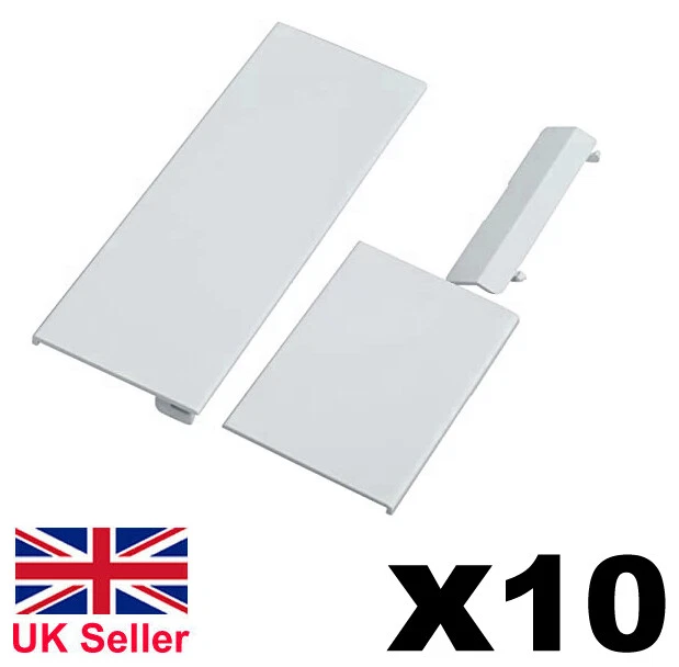 NINTENDO WII CONSOLE Door Covers Flap White Replacement Panel Set of 3 ...